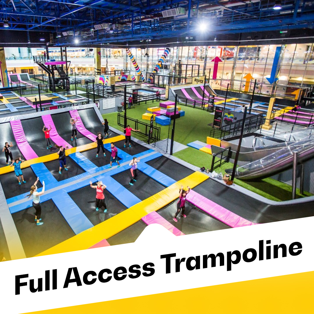 Welcome to the Get Crazy Trampoline Park